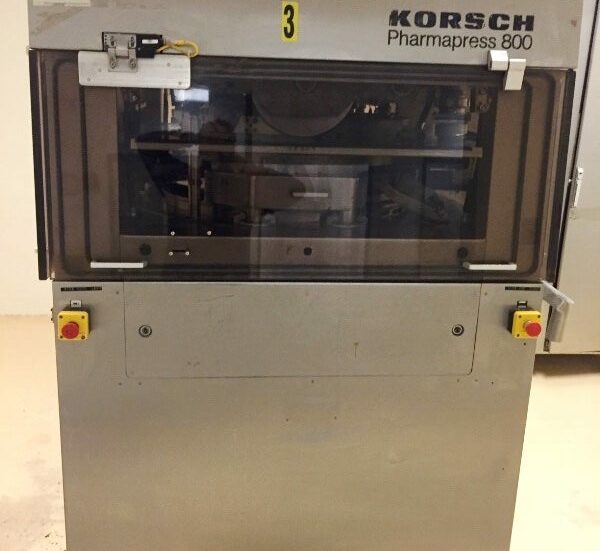 *SOLD* KORSCH PHARMAPRESS TABLET PRESS MODEL PH 800/65 | GPI Equipment ...