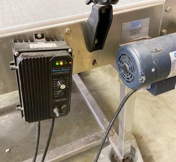 *SOLD* E-PACK STAINLESS STEEL PACK OFF CONVEYOR 7’ L X 4’ W | GPI ...