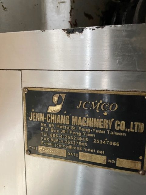 *SOLD* JCMCO MODEL JCSSH-20 TABLET PRESS DOM 2005 D TOOLING 1” (25.4 MM ...