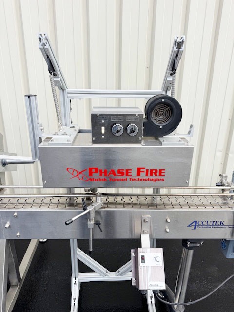 NECK BANDER SYSTEM W/SS CONVEYOR BELT & HEAT TUNNEL | GPI Equipment ...